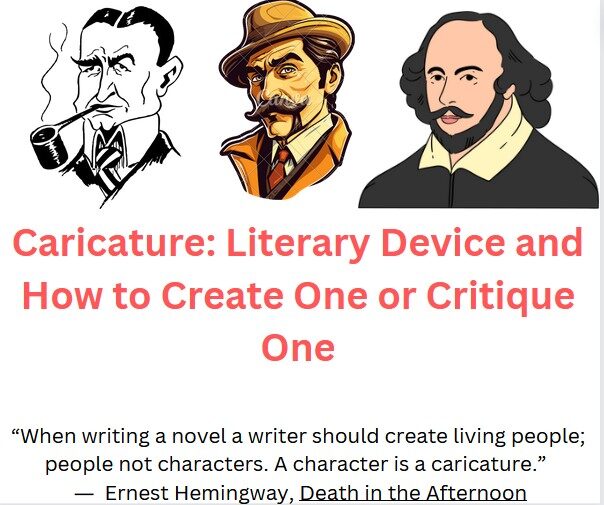 Caricature - Literary Devices - English Studies