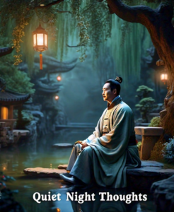 "Quiet Night Thoughts" by Li Bai: A Critical Analysis - English Studies