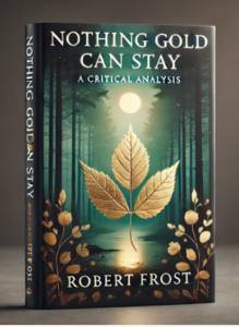 "Nothing Gold Can Stay" by Robert Frost: A Critical Analysis - Poem ...
