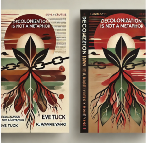 "Decolonization is not a metaphor" by Eve Tuck and K. Wayne Yang: Summary and Critique - English ...