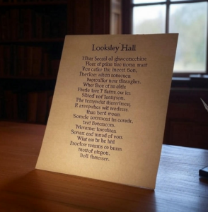 "Locksley Hall" by Alfred, Lord Tennyson: A Critical Analysis - Poem ...