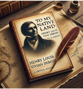 “To My Native Land” by Henry Louis Vivian Derozio: A Critical Analysis ...