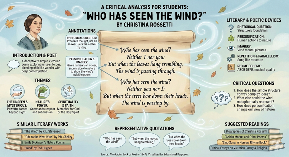 "Who Has Seen the Wind?" by Christina Rossetti: A Critical Analysis ...